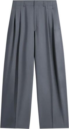 Christophe Lemaire Homme, Pantalons, Gris, Taille: L Pantalon Tailleur Pliss&eacute;