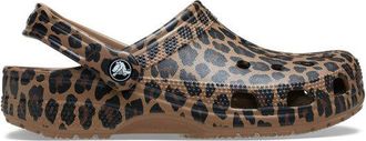 Crocs Pantoletten Classic Animal Clog 211800 Braun