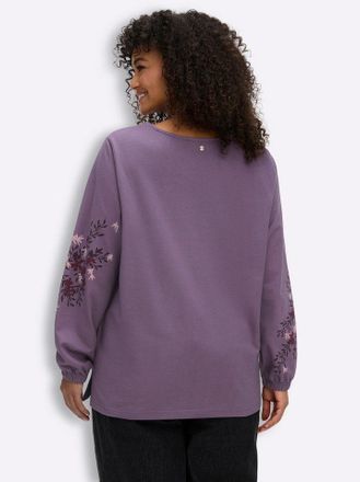 Sheego Sweater Sweatshirt Langarm