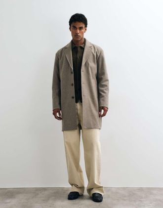 Jack & Jones manteau car beige-Neutre