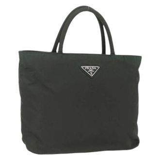 Prada Pre-owned Nylon Tote Bag - - Pre-owned - Damen - Gr&uuml;n - ONE SIZE