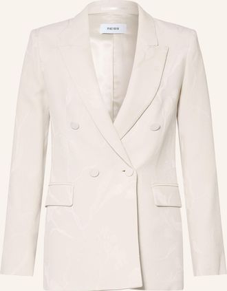 Reiss Reiss Jacquard-Blazer Ottie weiss