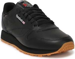 Reebok Baskets Classiques en Cuir pour Homme, Cblack Pugry5 Rbkg03, 34.5 EU