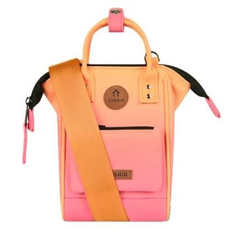 Cabaia CABAIA Nano Bag Cabourg - Sac Bandouli&egrave;re 1,8 L pour Femme et Homme - Tissu Recycl&eacute;, D&eacute;perlant et Vegan - Design Compact et Pratique - Rose