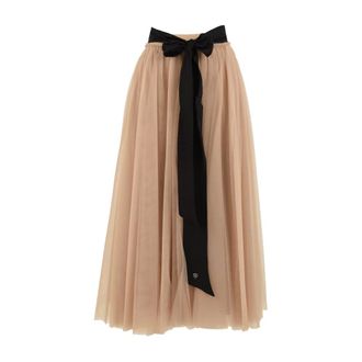 Aniye By Femme, Jupes, Beige, Taille: 38 FR Jupe Midi pour Femmes