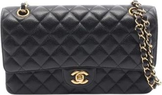 Chanel Sac bandouli&egrave;re vintage Pre-owned - Femme - Pre-owned - Noir - Taille: ONE Size