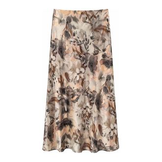 2-Biz Midirock - - Skirts - Damen - Mehrfarbig - M/L