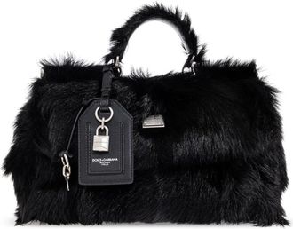 Dolce & Gabbana Femme, Sacs, Noir, Taille: ONE Size Sac My Sicily