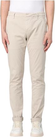 Dondup Homme, Pantalons, Beige, Taille: W31 Pantalons Chinos Casual Élégants