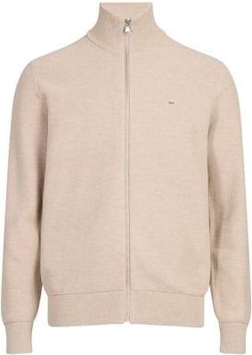 Eden Park Gilet droit col montant en coton