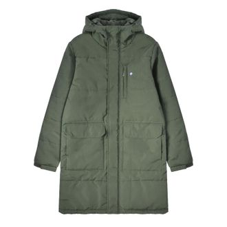 Lambretta Herren AW25 Gepolsterter Parka (Khaki Grün)