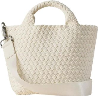 Naghedi Femme, Sacs, Blanc, Taille: ONE Size St Barths Small Tote