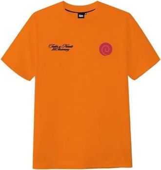 Tealer T- Shirt Naruto Uzumaki, Orange, XL Mixte
