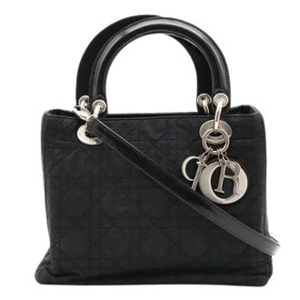 Dior Pre-owned Vintage Nylon Handtasche - - Pre-owned - Damen - Schwarzk - ONE SIZE