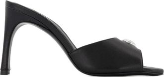 Coperni Logo Mules Coperni Cuir noir