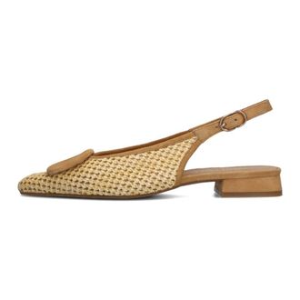 Lodi Elegante Camel Slingback Schuhe - - Shoes - Damen - Braun - 38 EU