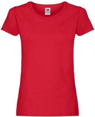 Fruit Of The Loom Rundhalsshirt Fruit of the Loom Original T Lady-Fit