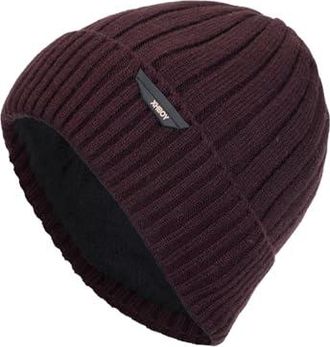 Generic Bonnet Femme Hiver Bonnet Femme Chapeau Femme Hiver Confortable Classique - Ensemble Couple Tricot Ray&eacute; Hiver, Chaud et Tendance, Parfait pour Promena