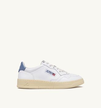 Autry SNEAKERS MEDALIST LOW AUS LEDER IN WEISS UND TEMPEST