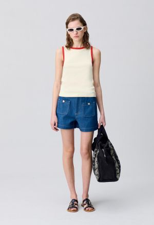 Claudie Pierlot Kontrast-Tanktop