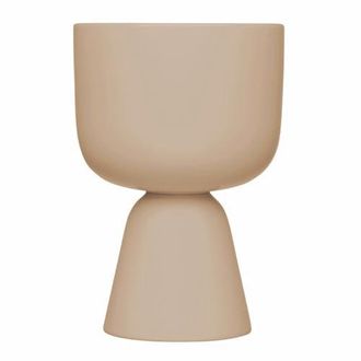 iittala Nappula Kerzenhalter pulverbeschichteter Stahl 183 mm Puder