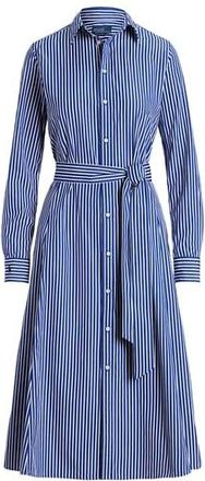 Polo Ralph Lauren Robe longue &agrave; rayures