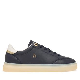 Tommy Hilfiger Sneakers Tommy Hilfiger Th Chic Sneaker Elevated FW0FW09400 Dunkelblau