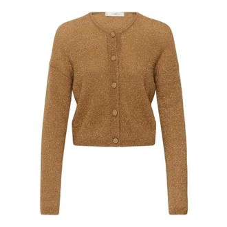 Inwear Cardigan Taieiw - Femme - Pulls - Brun - Taille: 38 FR
