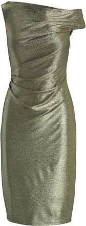 Lauren Ralph Lauren Damen Metallic-Cocktailkleid