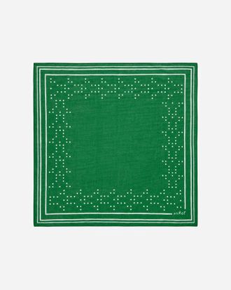 Arket Bandana Aus Baumwolle -Gr&uuml;n