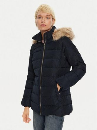 Tommy Hilfiger Daunenjacke WW0WW43600 Dunkelblau Regular Fit