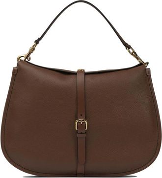 Etro Femme, Sacs, Brun, Taille: ONE Size Maxi Sac Pony en Cuir