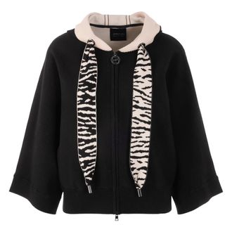 Marc Cain Cardigan Rethink Together - - Sweatshirts & Hoodies - Damen - Schwarzk - S