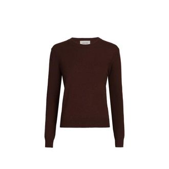 Saison 1865 Pull droit Qiria col rond en cachemire