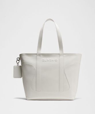 lululemon Tote-Bag 25 l SLNSH Kollektion - Gr&ouml;&szlig;e 5 l in Light Vapor