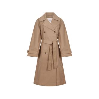 Calvin Klein Double-breasted Belted Trench Coat