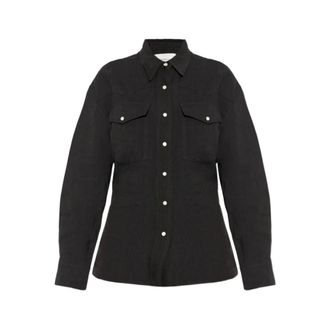 STUDIO NICHOLSON Krauss Espre - - Blouses & Shirts - Damen - Schwarzk - S