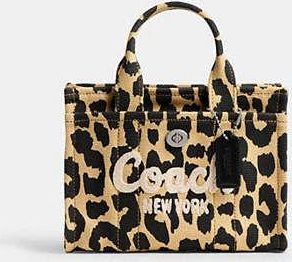 Coach Cargo Tote 20 mit Leoparden-Print