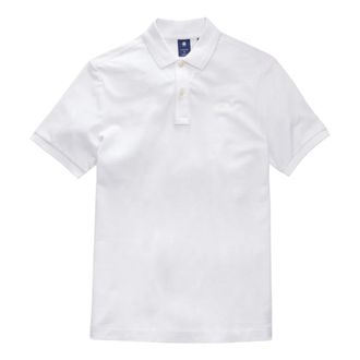 G-Star Modernes Slim Fit Polo Shirt - - Tops - Herren - Wei&szlig; - S