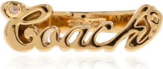 Coach Femme, Accessoires, Jaune, Taille: 46 MM Brass Ring