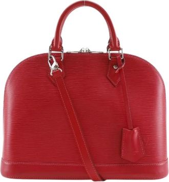 Louis Vuitton Pre-owned Alma PM Epi 2way Bag - Femme - Pre-owned - Rouge - Taille: ONE Size