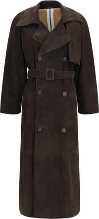 S.W.O.R.D 6.6.44 Wildleder Mantel - - Coats - Damen - Braun - L