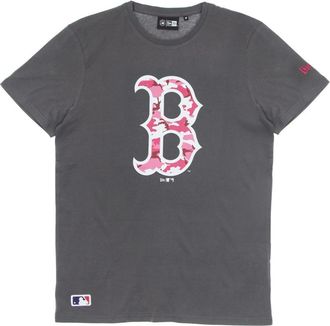 New Era Boston Red Sox Camo Tee - - Tops - Herren - Grau - XL