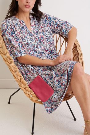 Gerard Darel Robe courte &agrave; fleurs - JUSTINIEN - Ecru