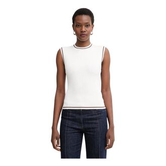 A|X Armani Exchange Viskose-Stricktop - - Tops - Damen - Beige - L