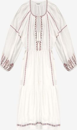 Isabel Marant Robe Florenza - Femme - &Eacute;cru-ocre - Taille 38 - Marant &Eacute;toile