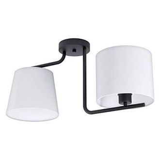 Eglo LED Deckenlampe Salto 3, Deckenstrahler, Stahl in Chrom, Kunststoff m.Kristalleffekt in Weiss G9 Fassung