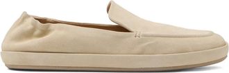 Mars&egrave;ll Scatopelle gathered slip-on loafers - Nude