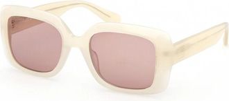 Max & Co. Mo0153 Sonnenbrille - - Accessories - unisex - Wei&szlig; - 52 MM