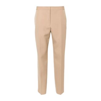 Jil Sander Femme, Pantalons, Beige, Taille: 38 FR Tailored Pantalons